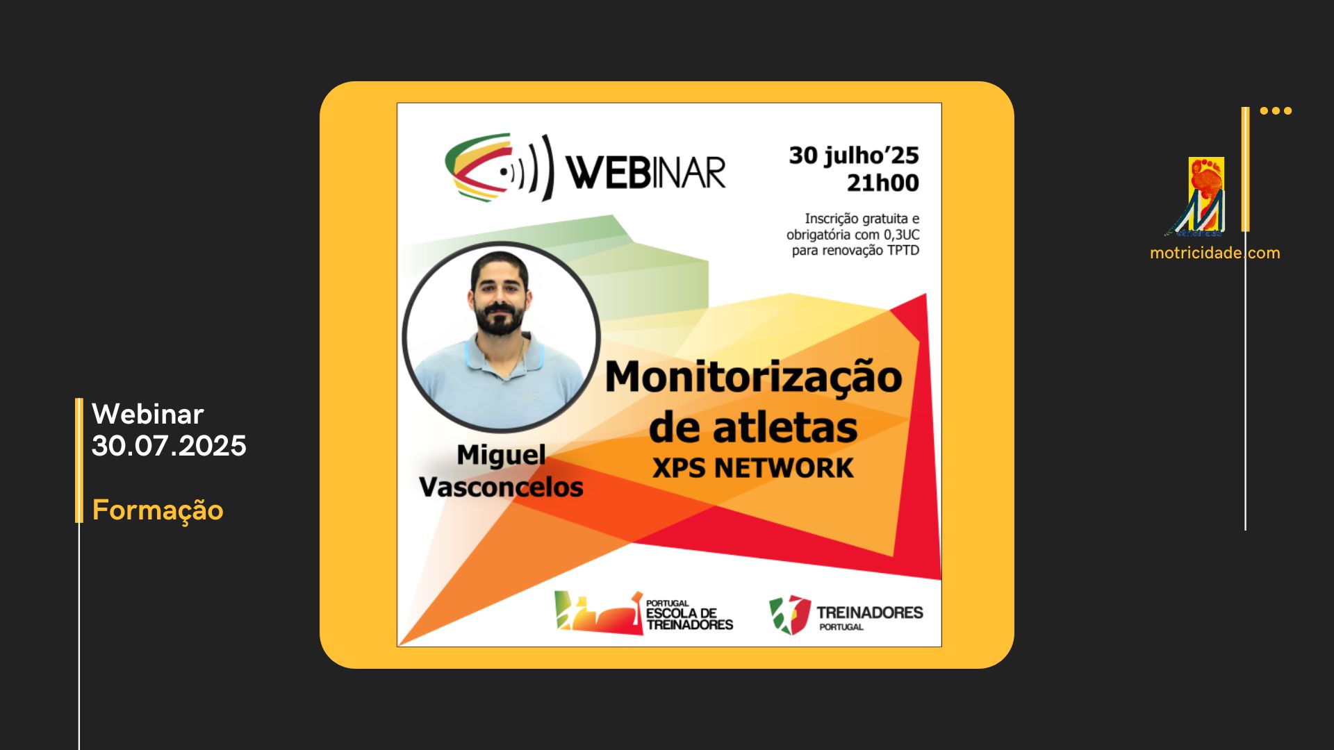Monitorização de atletas, com o recurso à plataforma XPS Network ...